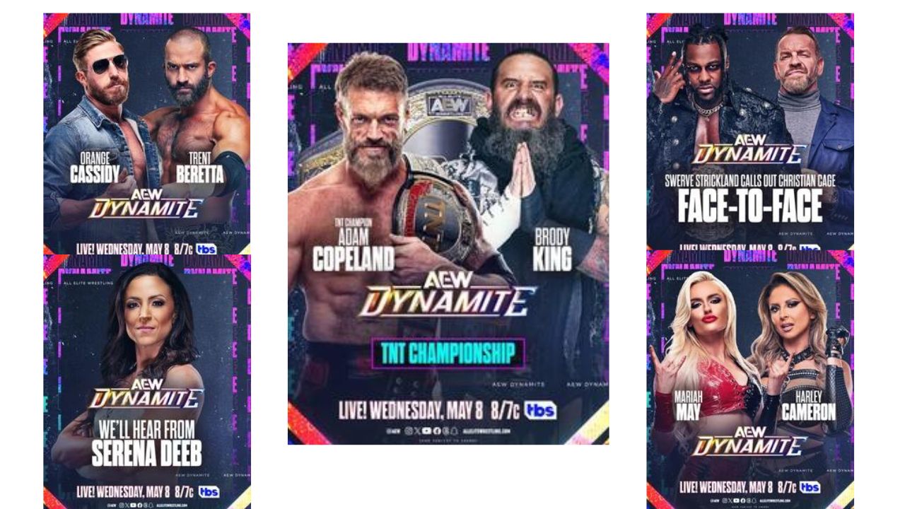 AEW Dynamite May 08, 2024 Edmonton, AB date tickets location